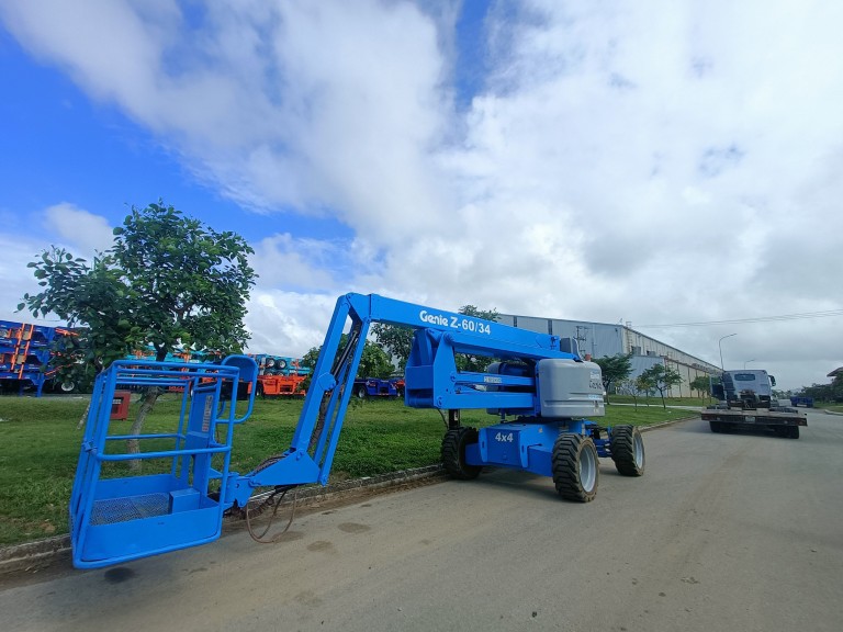 AWP equipment (Scissor lift and Boom lift…) for rent in Vietnam｜NISHIO ...