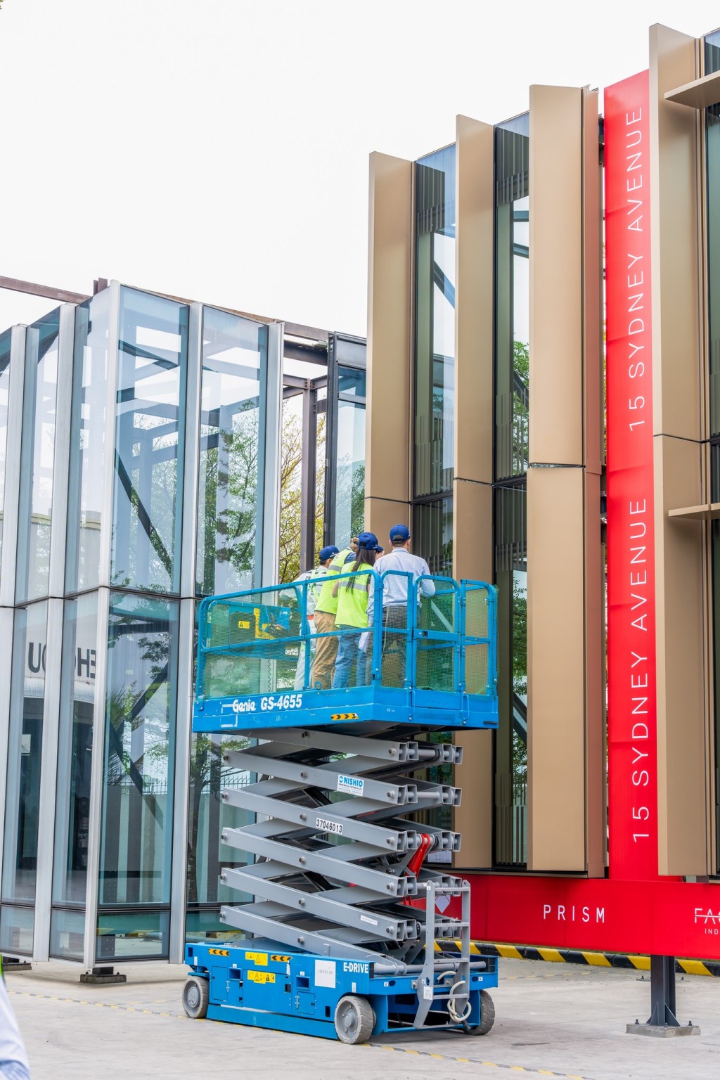 BM WINDOWS rent NISHIO Scissor Lift for VMU quality inspection process ...