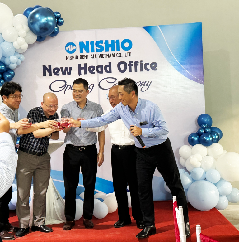 NISHIO KHAI TRƯƠNG TRỤ SỞ MỚI TẠI HÀ NỘI｜NISHIO RENT ALL VIETNAM CO., LTD.